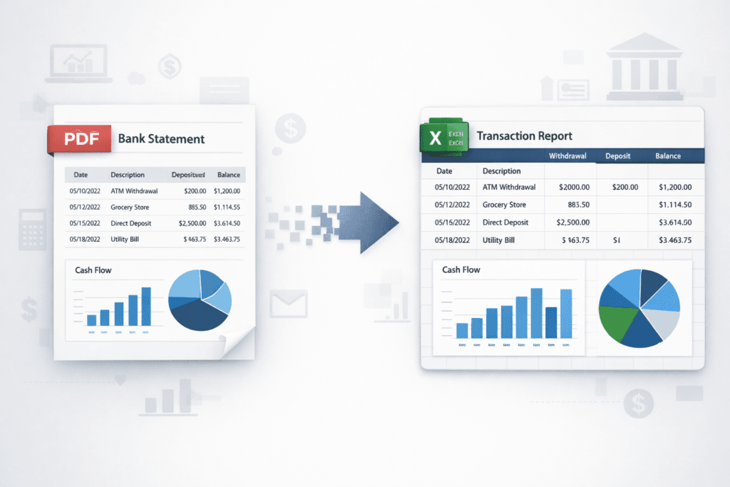 Convert PDF Bank Statement to Excel for Accurate Analysis